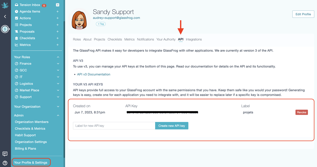 How do I get API keys?